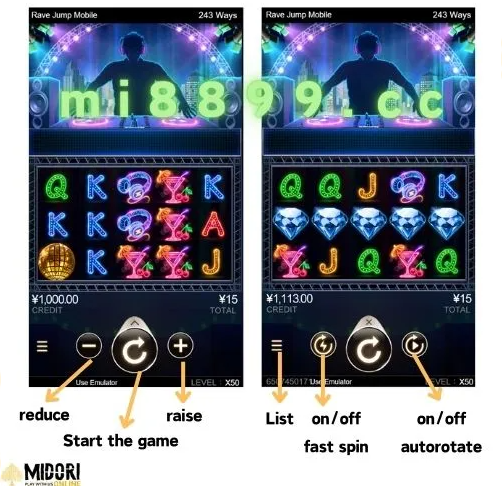 Rave Jump Mobile: High-Energy Spins, Massive Rewards: PGSOTF